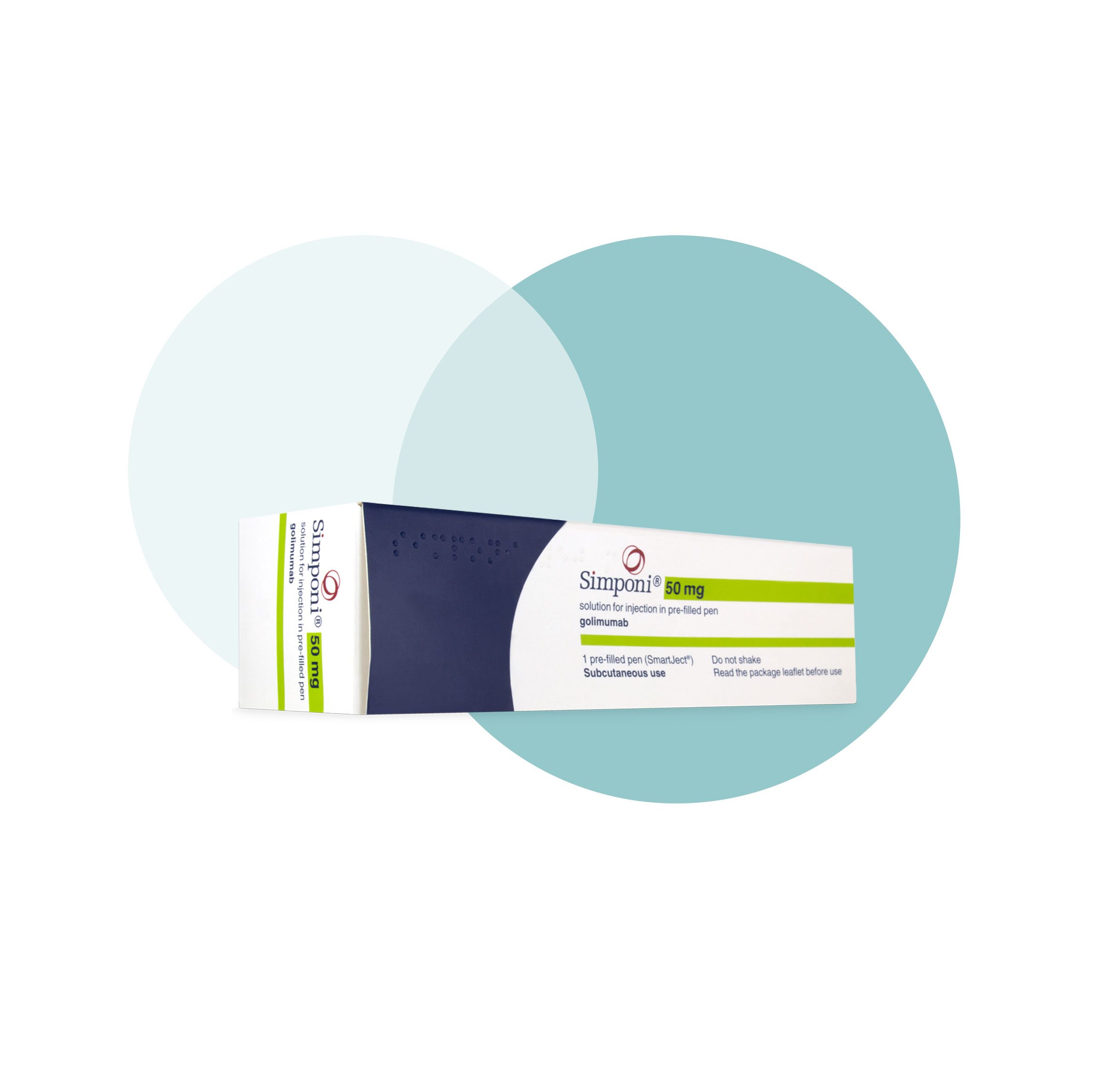 Simponi 50mg/0.5ml solution for injection pre-filled pen - MEDPLUSDIRECT